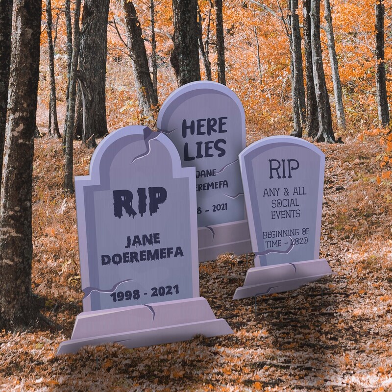 Halloween Tombstone - Etsy