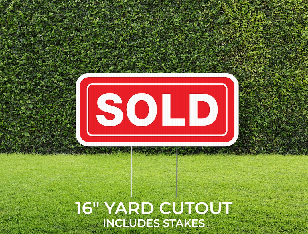 Welcome Home Yard Sign Cutout | Real Estate Yard Décor | Lawn | Home ...