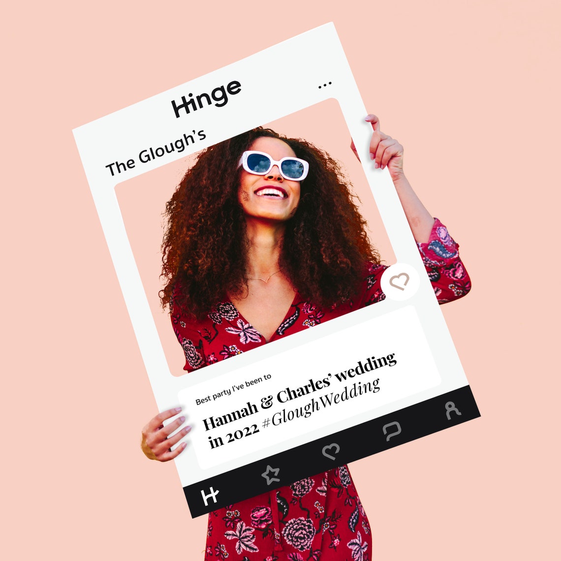 Custom Hinge Cutout Photo Frame 24 X 36 - Etsy