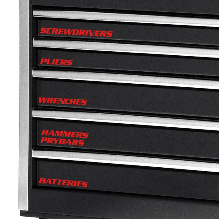 Tool Box Vinyl Decals 28-pack: Mechanic Drawer Labels - Etsy