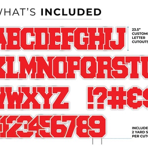 Custom Letter Yard Sign Cutouts | Party/event Yard Décor | Personalized ...