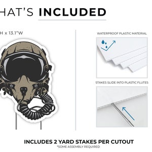 Air Force Pilot Cutout Yard Sign: Military Homecoming Decor - Etsy