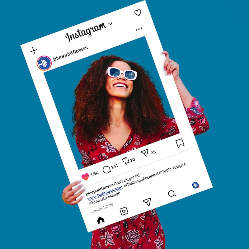 Instagram Photo Booth Frame - Etsy