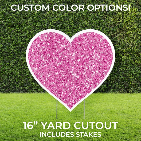 Valentine Yard Decor - Etsy