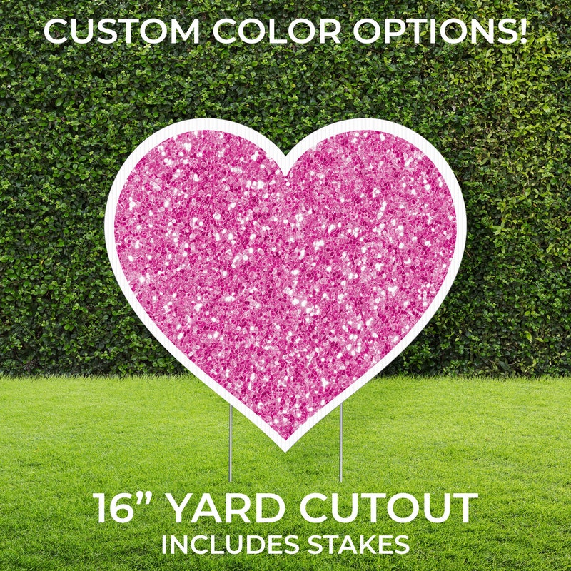 Valentine Yard Decor - Etsy