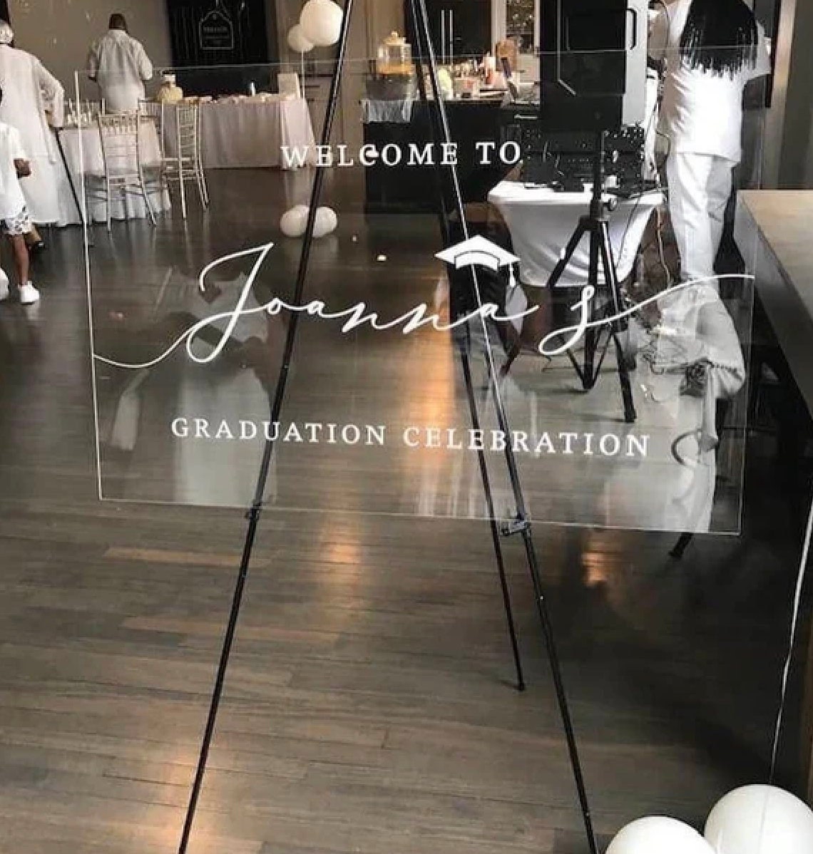 Custom Graduation Acrylic Welcome Sign Personalized Grad - Etsy