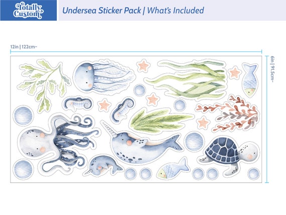 Papercraft Scrapbooking Craft Supplies & Tools Under the Sea Variety ...