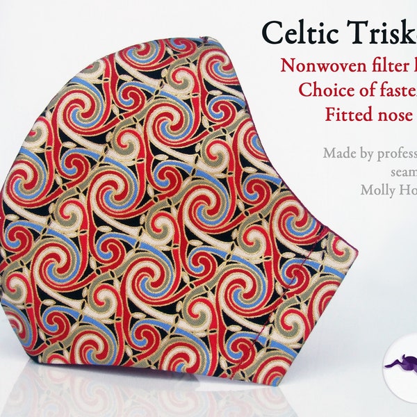 Celtic Face Mask - Etsy