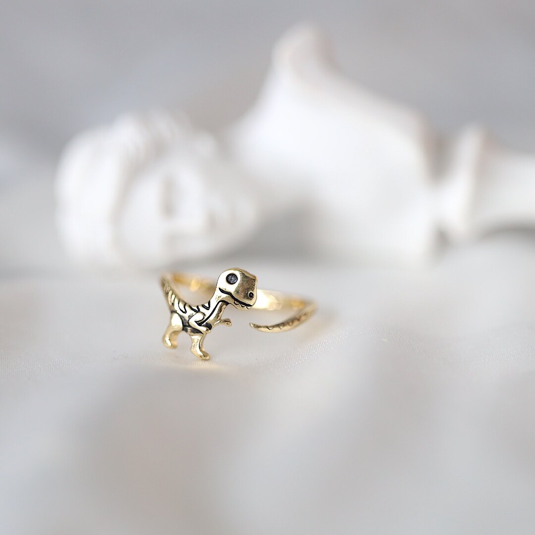 T-rex Ring, Dinosaur Ring, Animal Ring, Fossil Ring, Cool Boho Ring ...