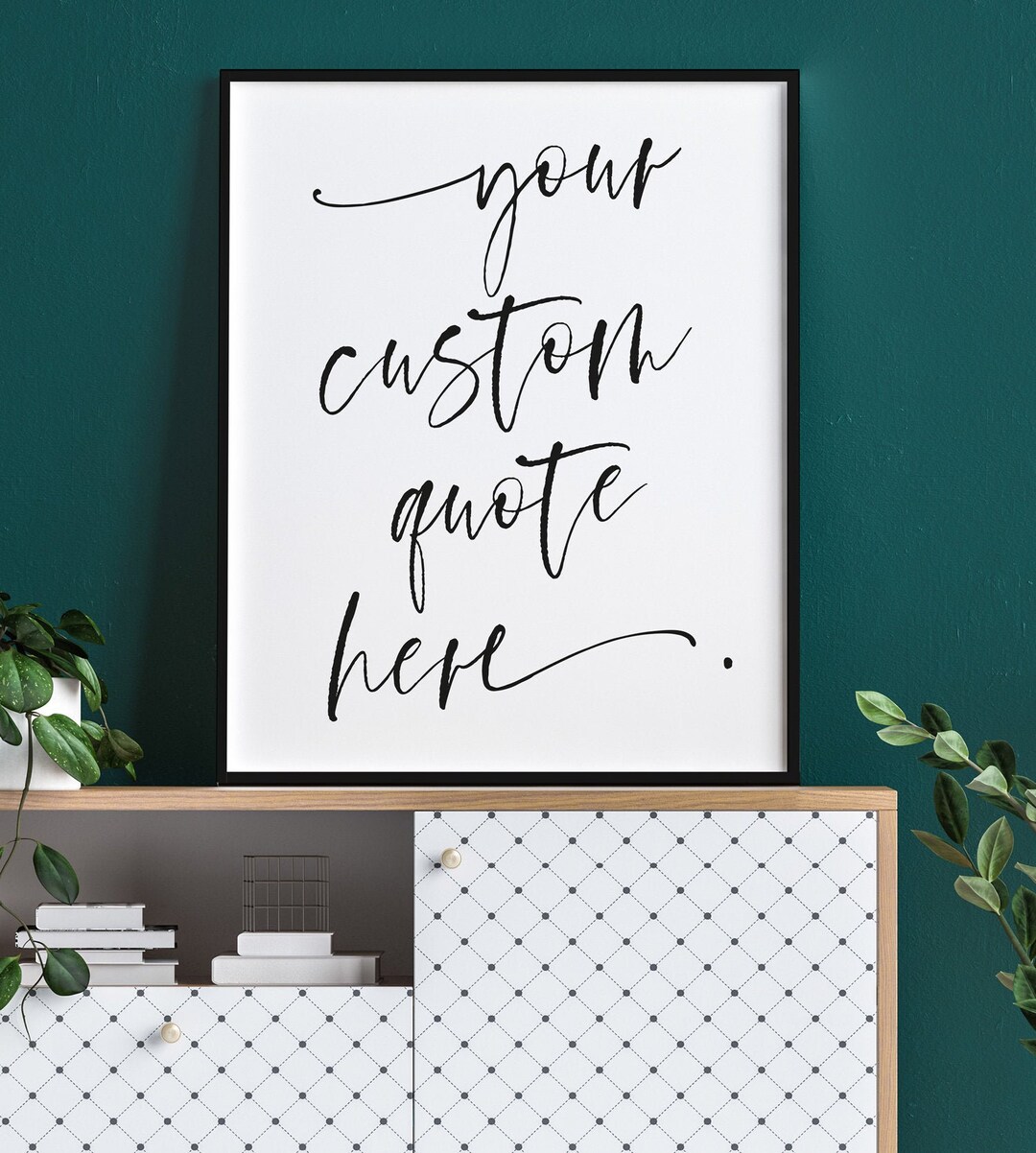 Custom Quote Print | Custom Text Print | Custom Wall Art | Personalised ...