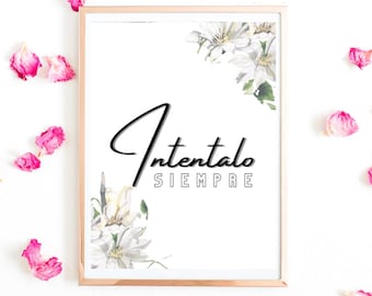 Spanish Wall Art, Spanish Art, Spanish Decor. Spanish Quotes, Wall ...