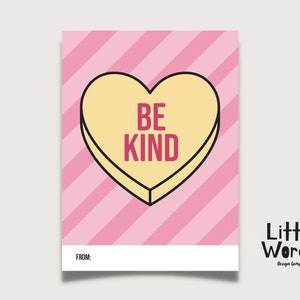 Positive Affirmation Valentines, Valentine Cards, Candy Hearts, Mental ...