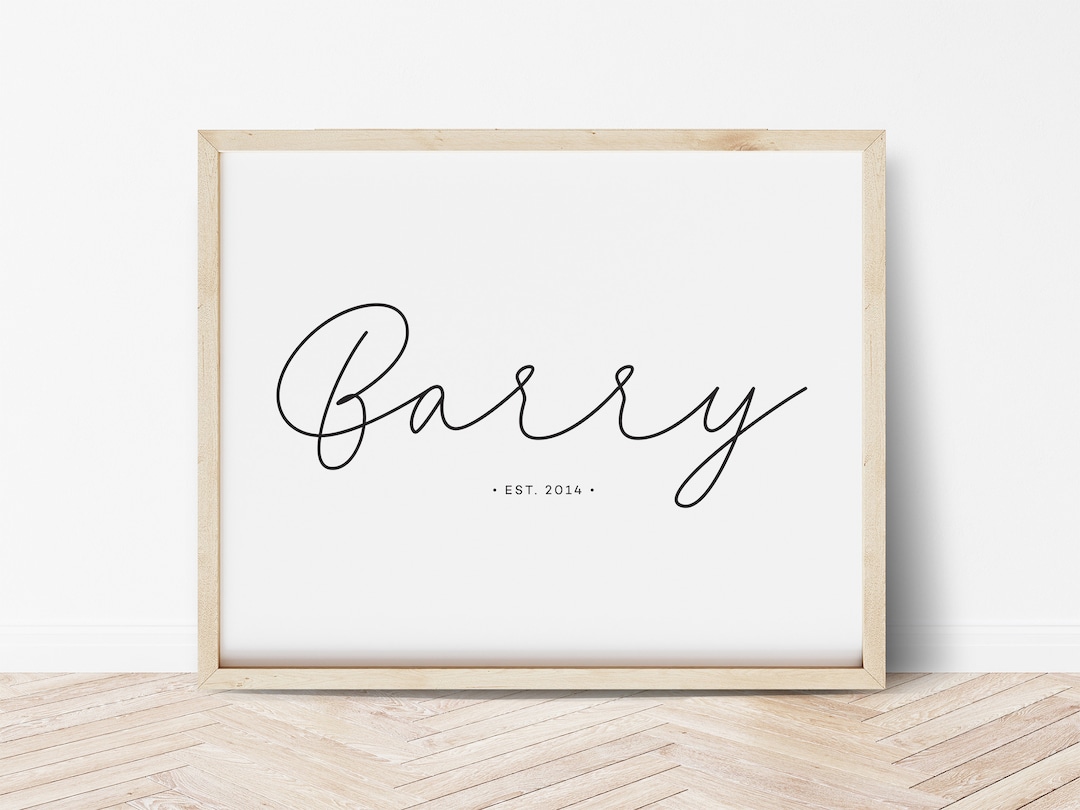 DIGITAL DOWNLOADS • Custom Family Name Sign • Entryway Sign ...