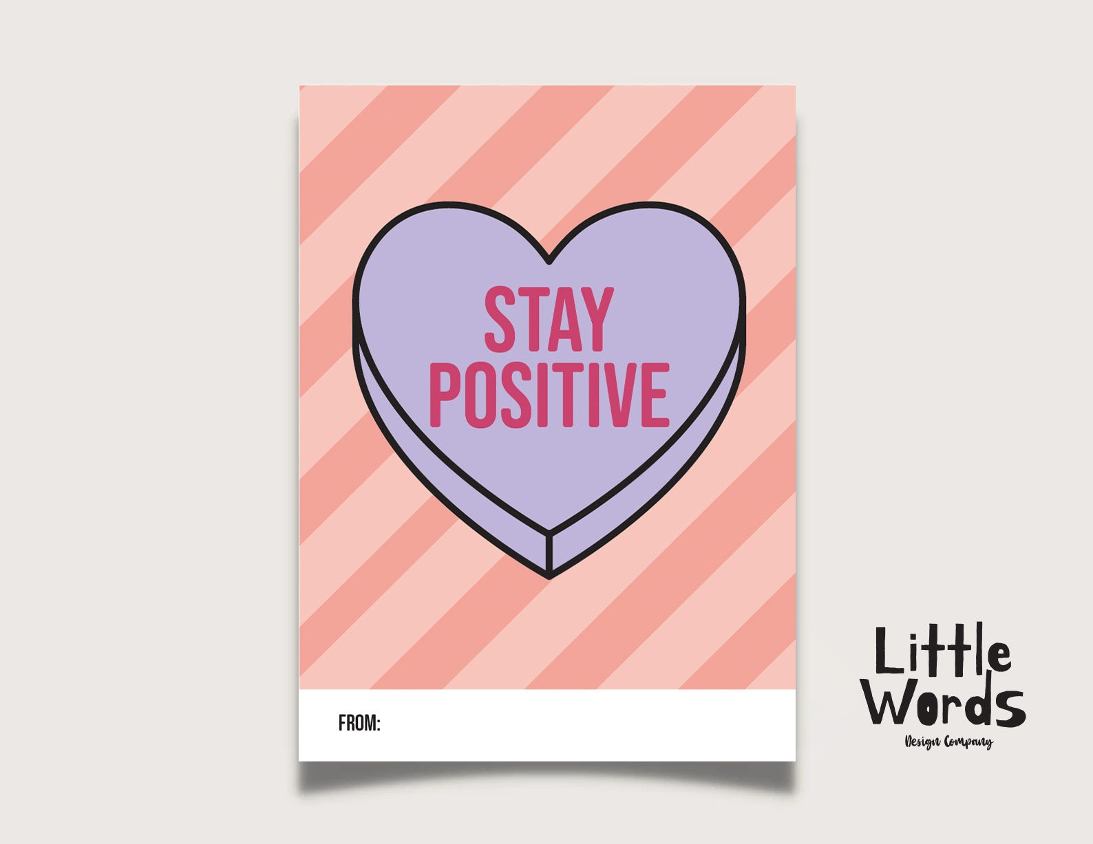 Positive Affirmation Valentines, Valentine Cards, Candy Hearts, Mental ...