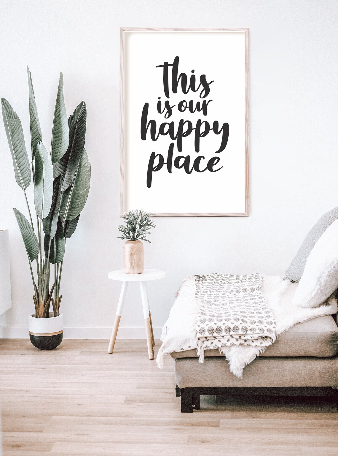 This is Our Happy Place Printable Art, Home Decor, Farmhouse Style ...