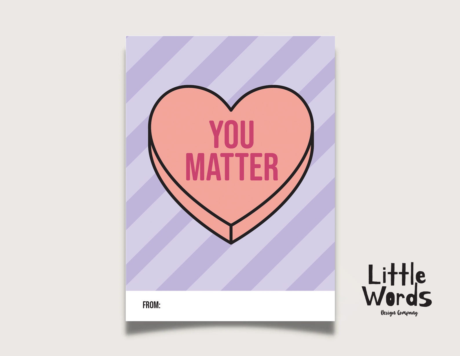 Positive Affirmation Valentines, Valentine Cards, Candy Hearts, Mental ...
