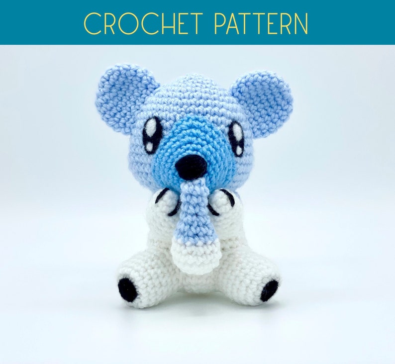 Cubchoo Pokemon Crochet Pattern - Etsy