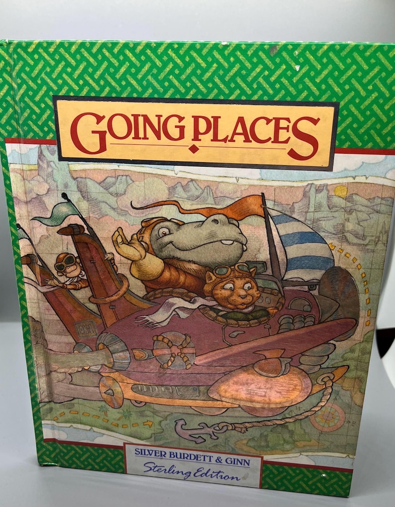 Going Places—world of Reading Book - Etsy