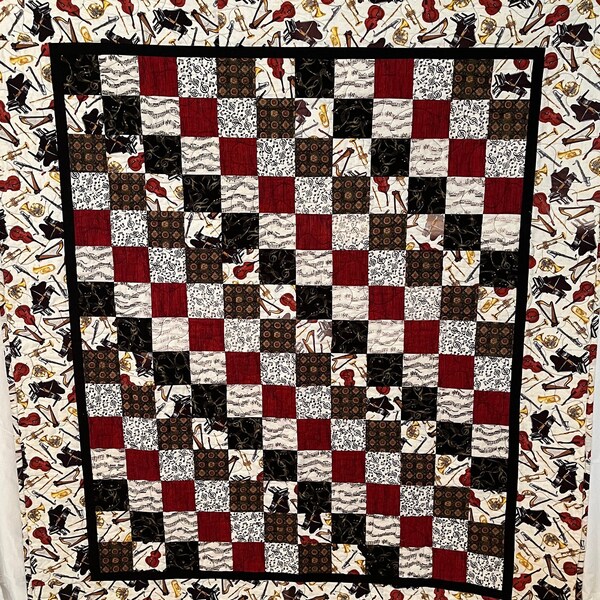 Musical Theme Quilts - Etsy