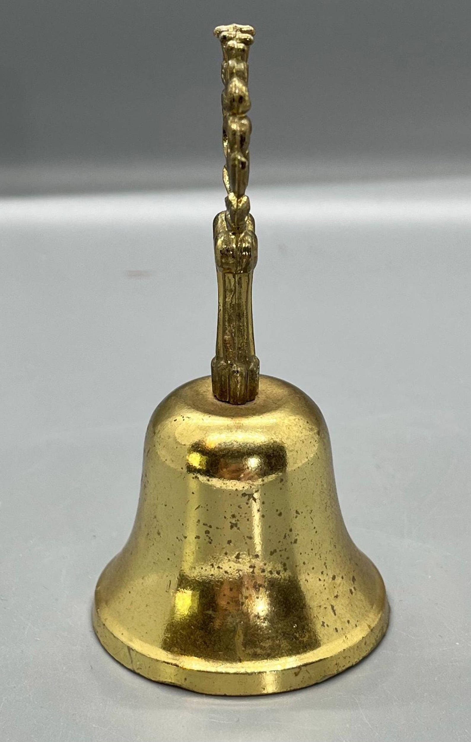 Brass Hand Held Bell - Etsy