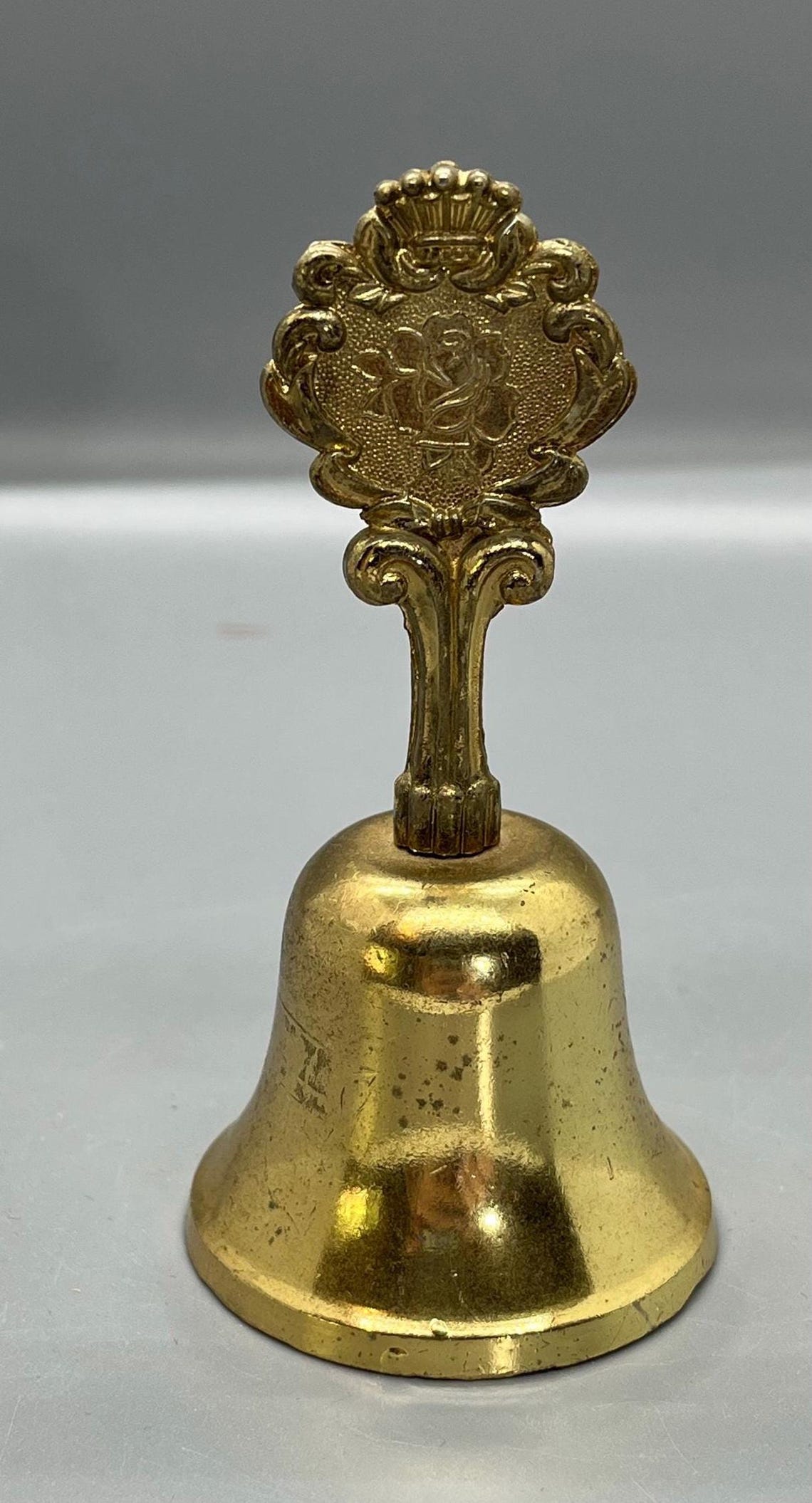 Brass Hand Held Bell - Etsy