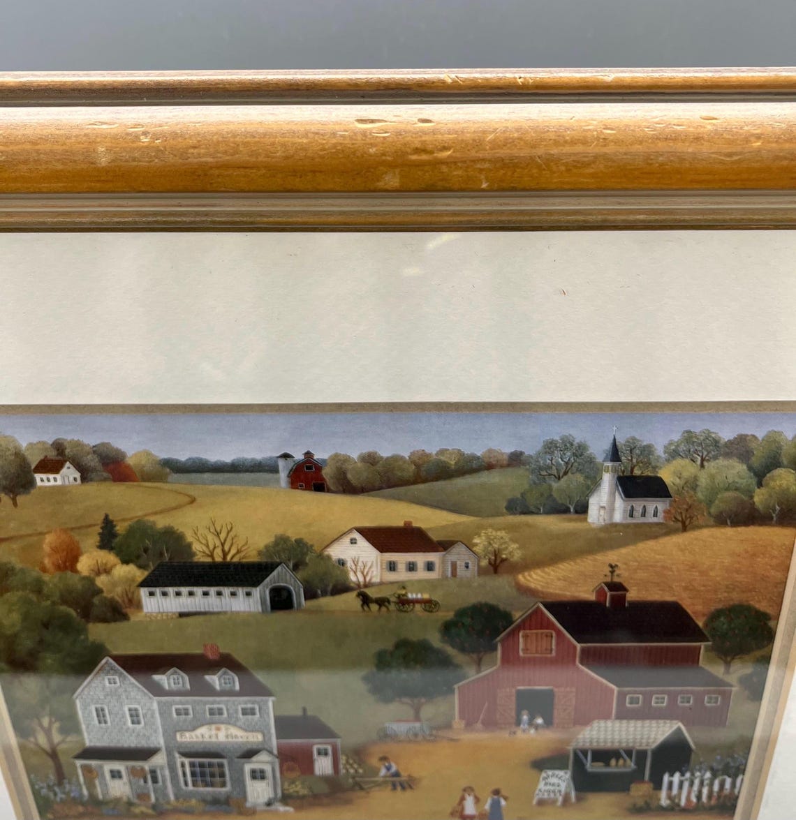 Folk Art Print by Colleen Eubanks, Vintage - Etsy