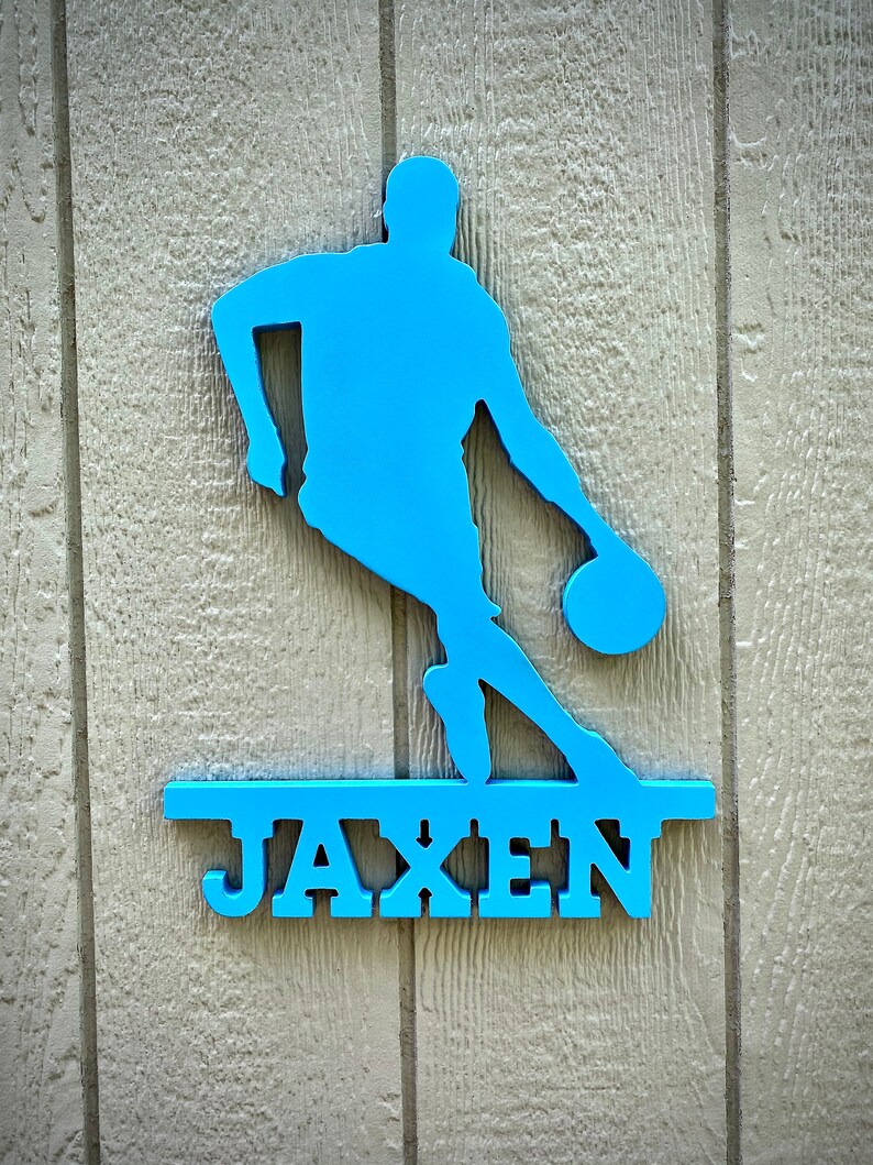Basketball Name Sign, Kids Room, Personalized - Etsy