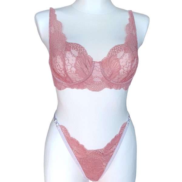 Lingerie See Through Etsy 6602
