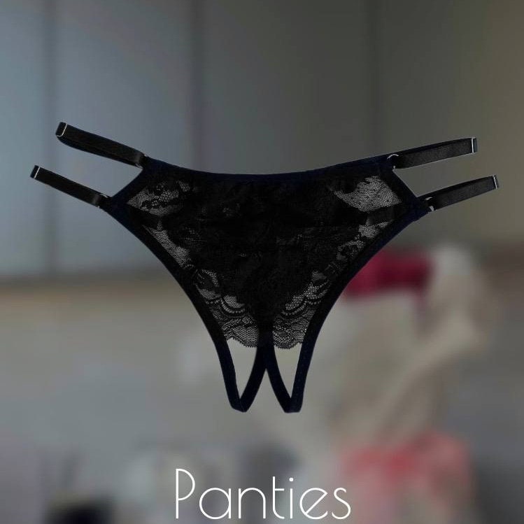 Sexy Open Access Panties, Naughty Lingerie, See Thru Open Gusset ...