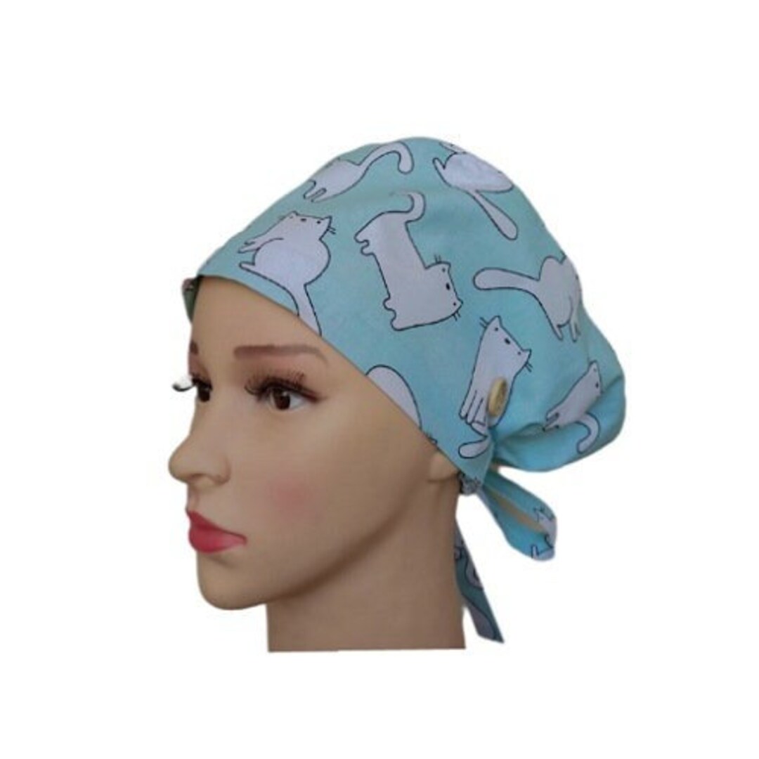 Scrub Cap Surgical Cap, Scrab Hat for Women, Surgical Hat, Scrub Hat ...