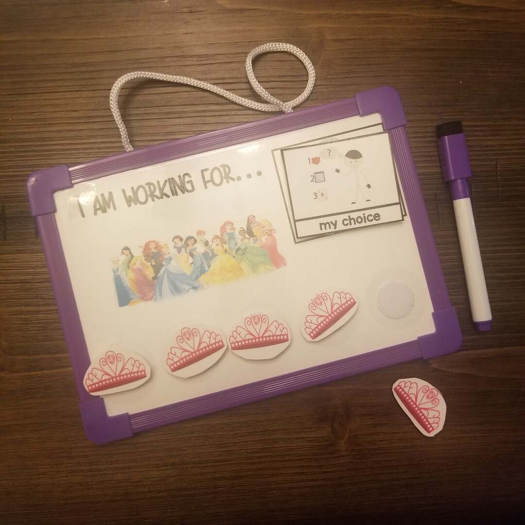 Disney Princess token Chart: Autism ABA Special - Etsy
