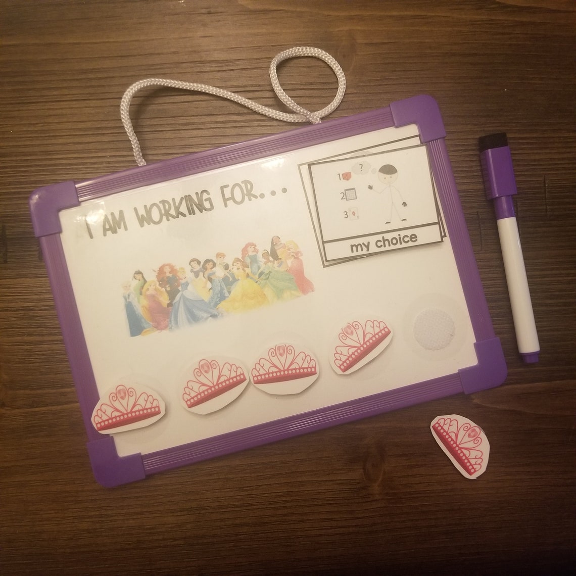 Disney Princess token Chart: Autism ABA Special - Etsy