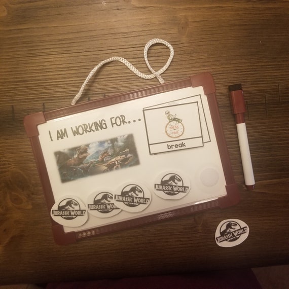 Jurassic World Token Board - Etsy