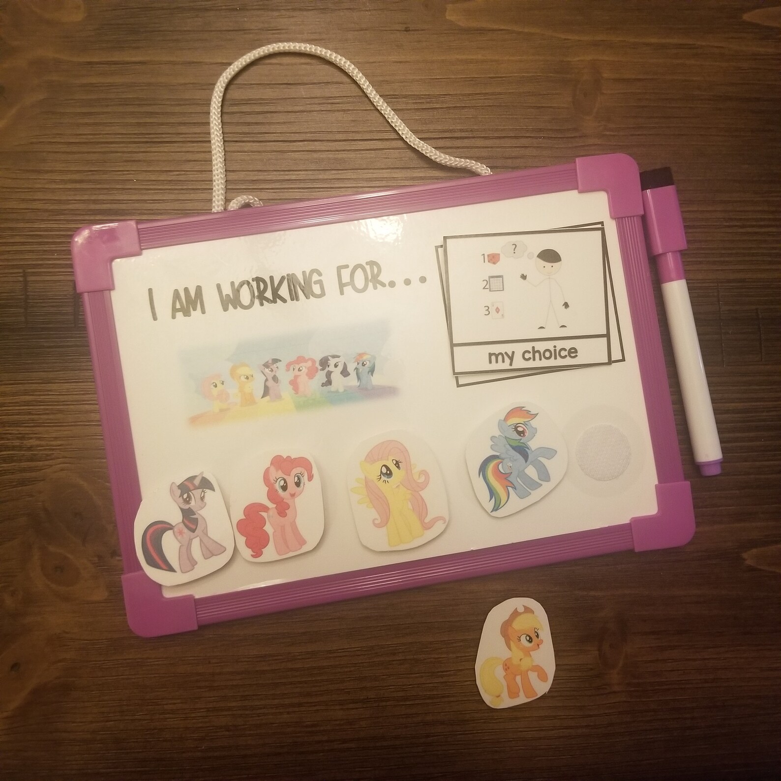 My Little Pony token Chart: Autism, ABA, Special Education - Etsy