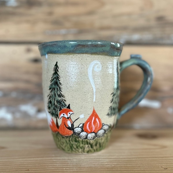 Fox Mug - Etsy