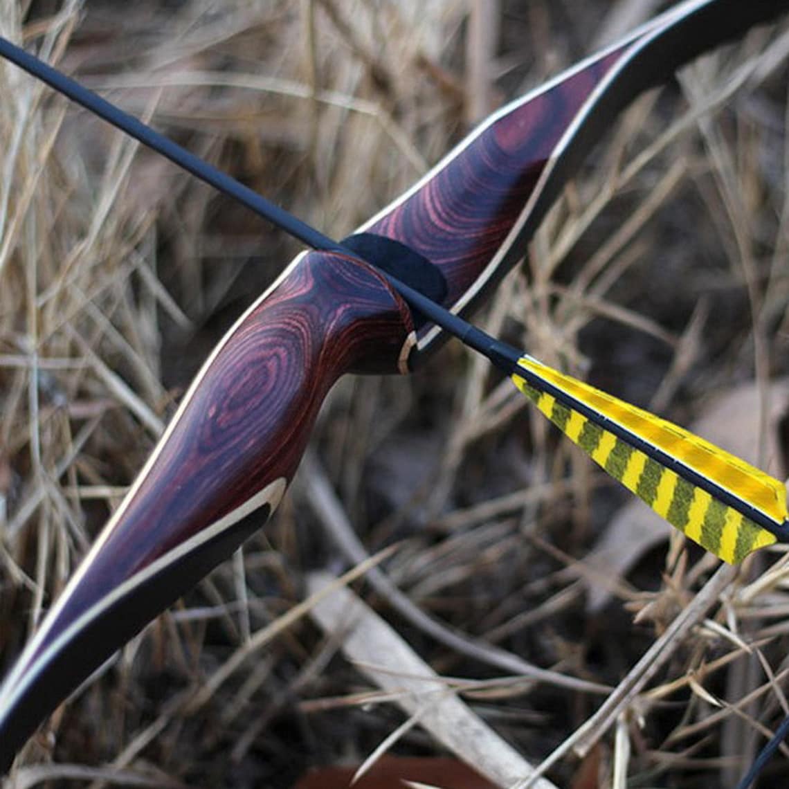 56 15-40lbs Traditional Wooden Archery Bow Hunting - Etsy