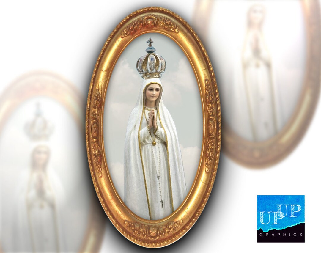 Our Lady of Fatima Sticker - Catholic Stickers - Virgen De Fatima ...