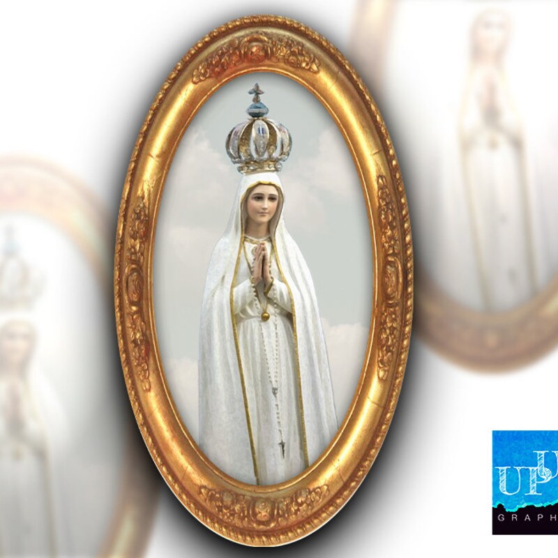 Our Lady of Fatima Sticker - Etsy