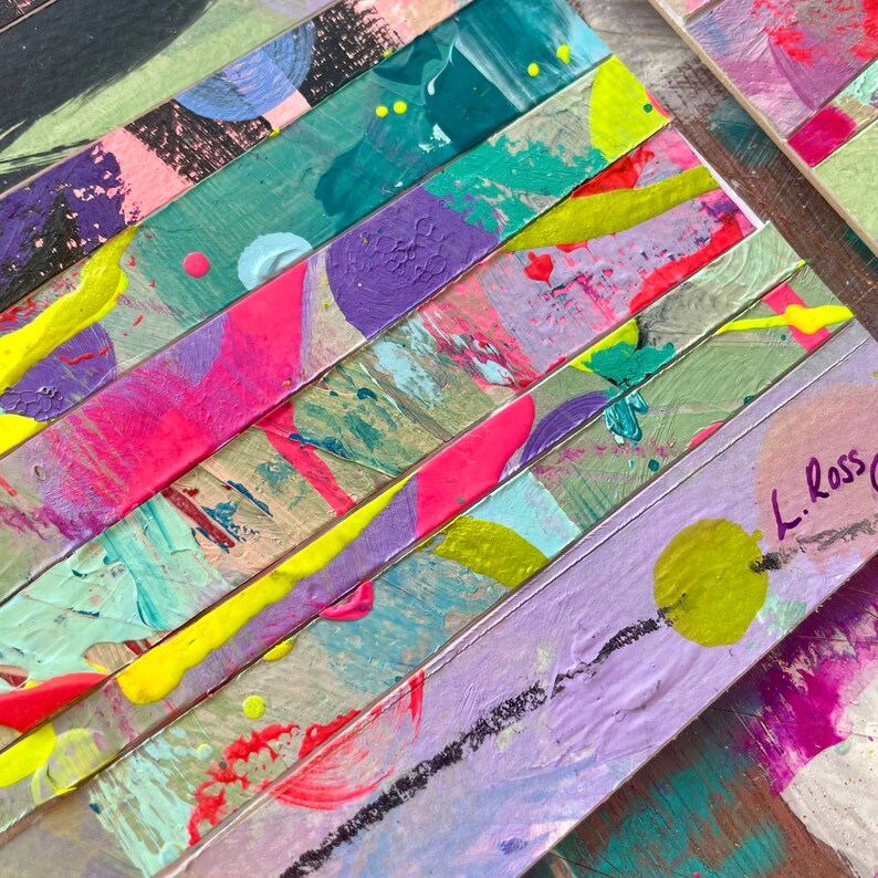 Original Abstract Collage Fine Art Hahnemühle 330gsm Paper - Etsy