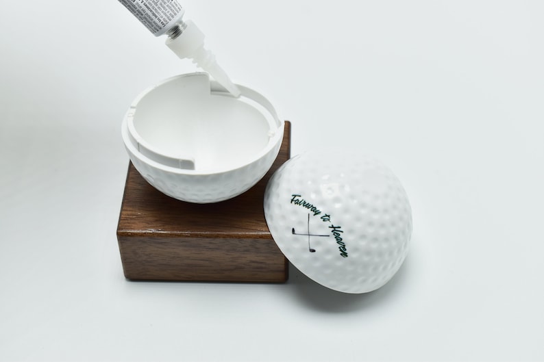 Golf Ball "fairway to Heaven" Cremation Urn Keepsake - Etsy