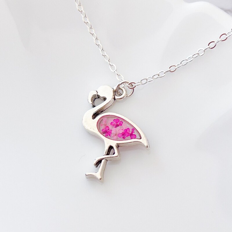 Flamingo Necklace - Etsy