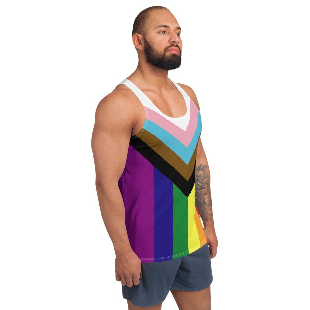 Progress Pride Flag Tank Top - Etsy