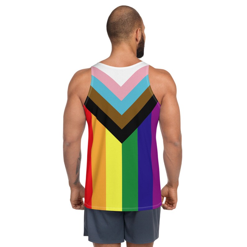 Progress Pride Flag Tank Top - Etsy