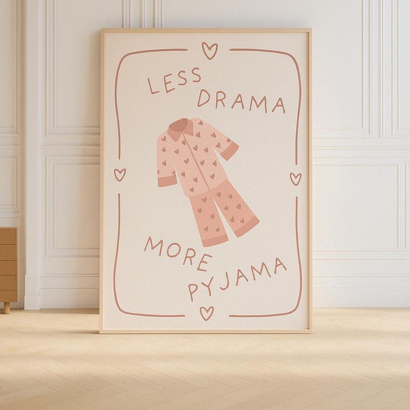 Pyjama Day Poster - Etsy Australia