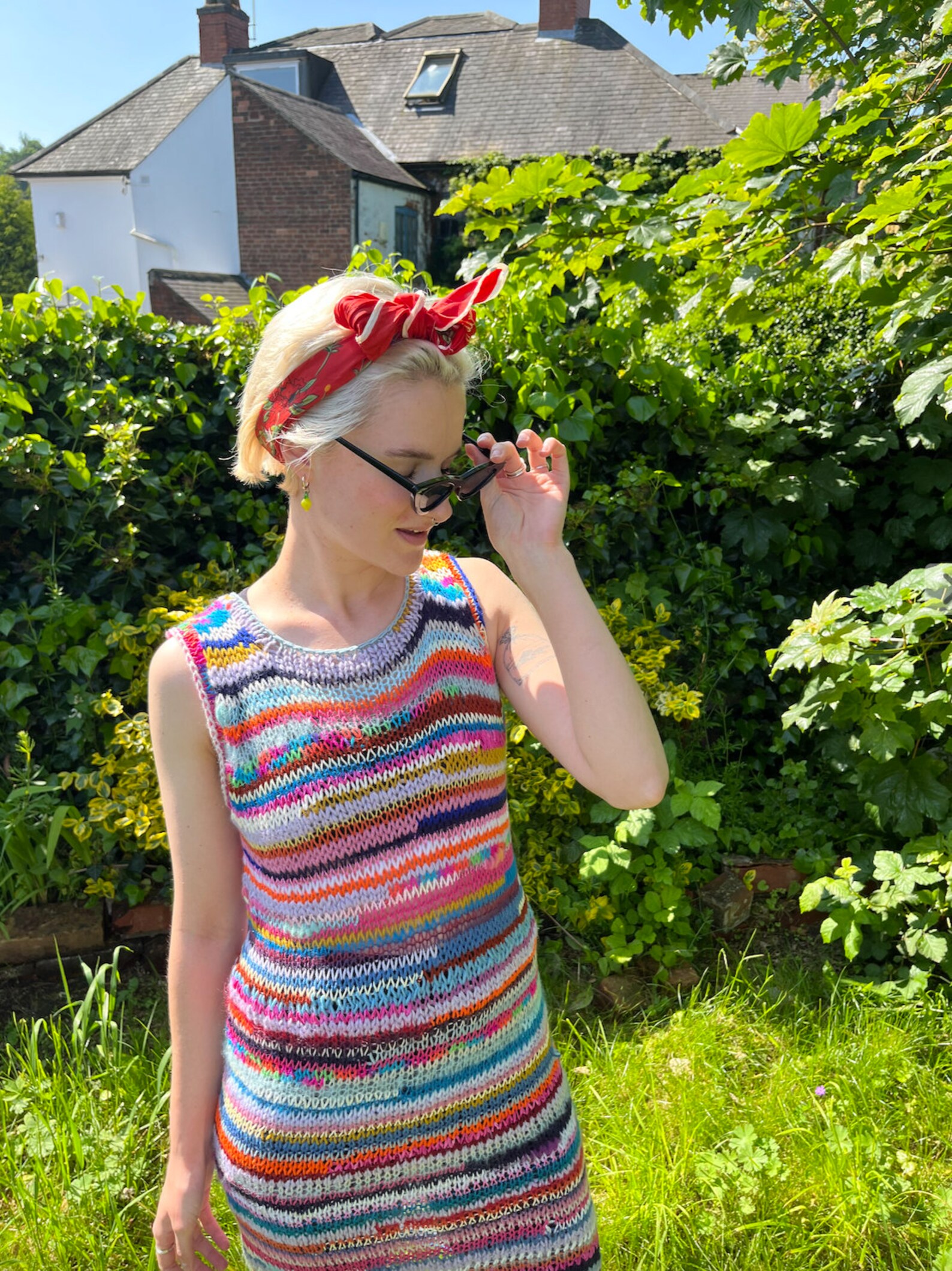 Hand Knitting Pattern - the Andromeda Dress - Etsy