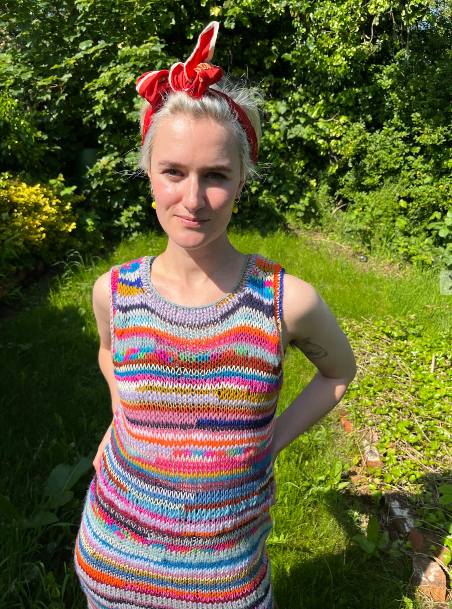 Hand Knitting Pattern - the Andromeda Dress - Etsy