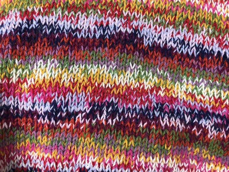 Hand Knitting Pattern the Knit Edit Colour Change Technique | Etsy UK