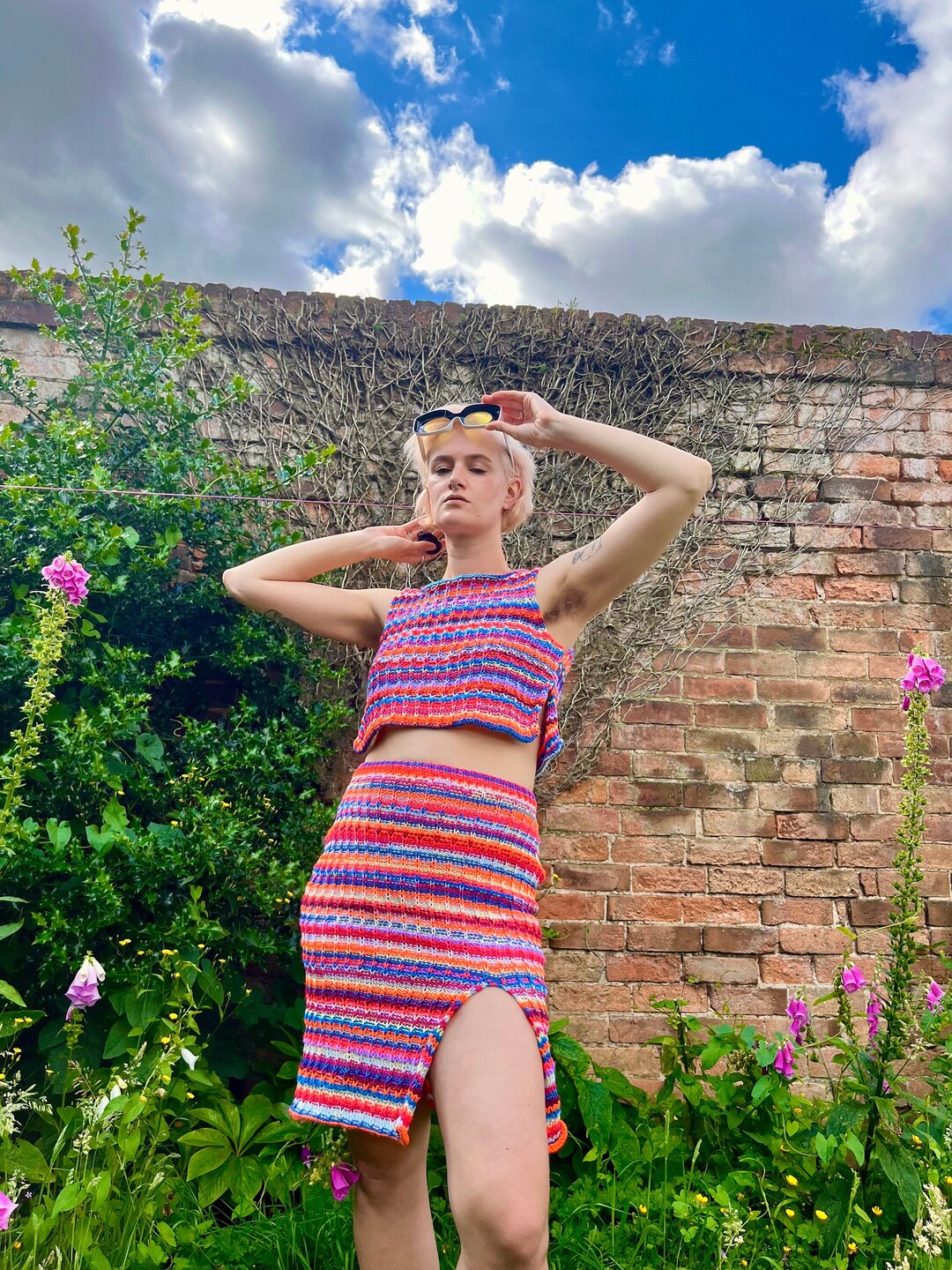 Hand Knitting Pattern - the Unpolished Skirt - Etsy