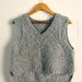 Hand Knitting Pattern - the Vagabond Vest - Etsy