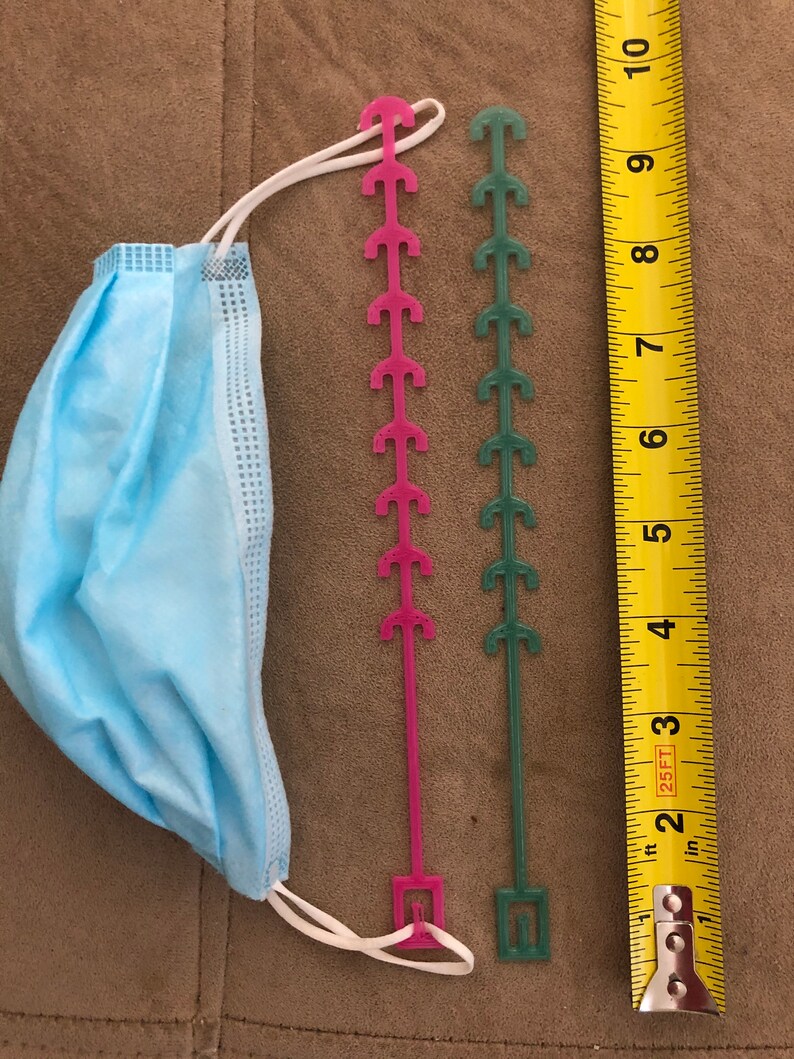 Extra Long Face Mask Strap Extender - Printed in USA - Etsy